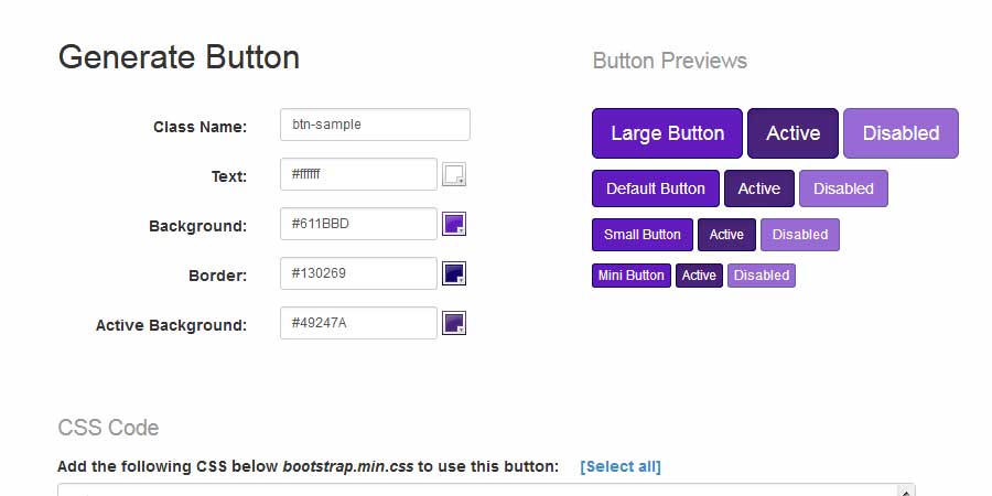 Css Buttons Generator Best Free Css Buttons Creator Tools Template Drive 6891